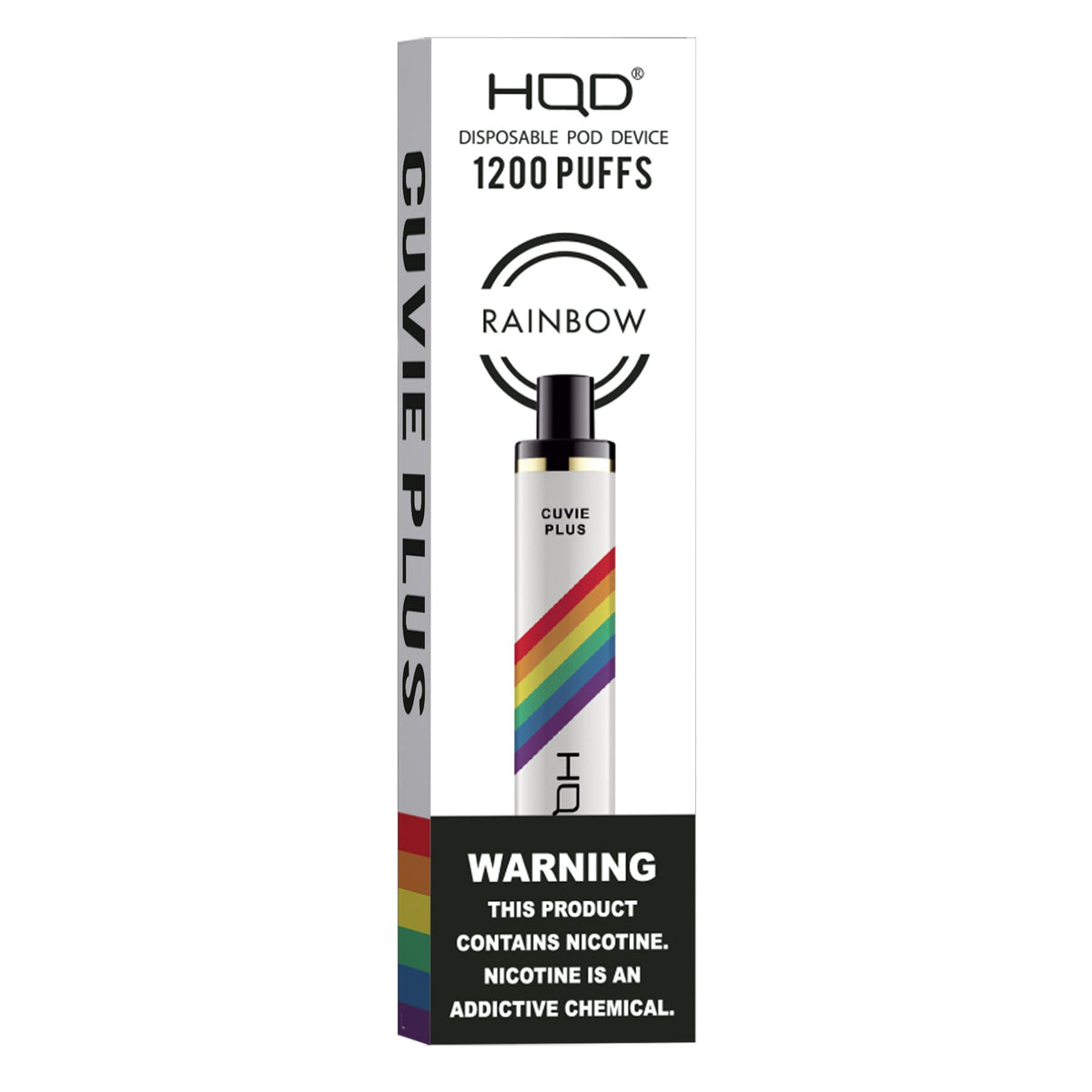 HQD Cuvie Plus - Rainbow – Vapes R Uss